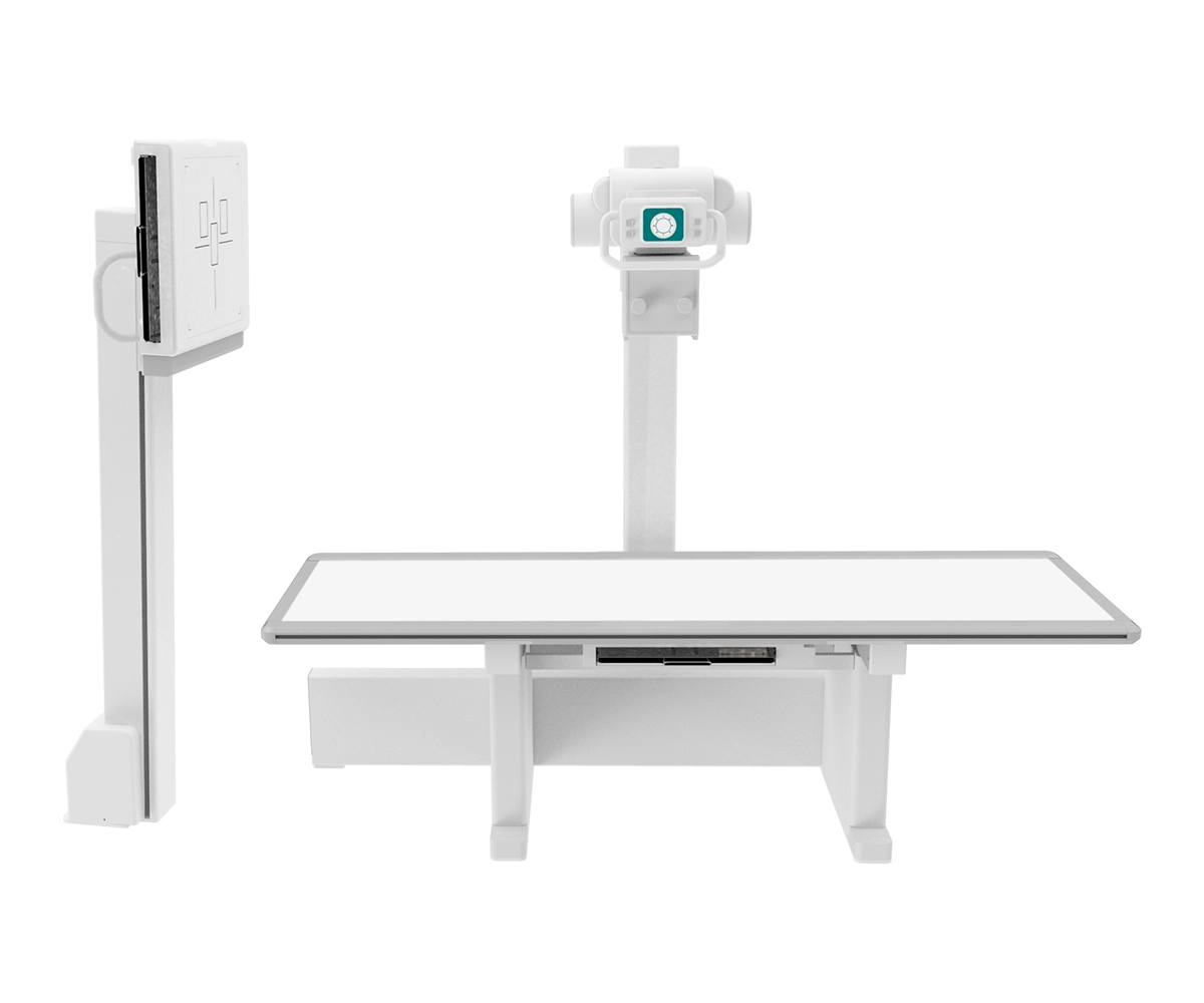 Compact table – wall stand X-ray system with stationary table - MedVision